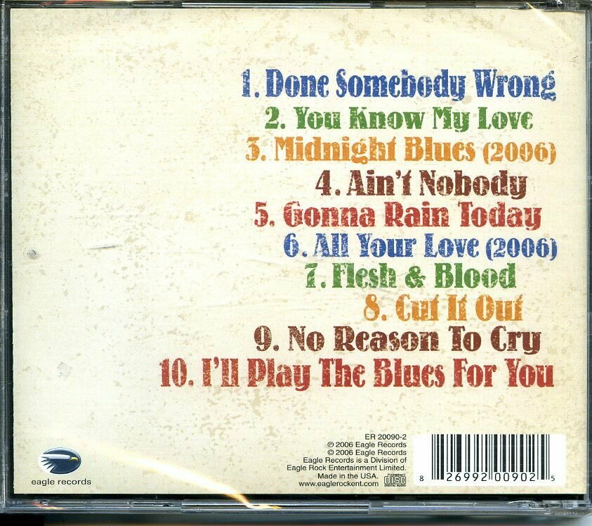 GARY MOORE - Old New Ballads Blues 2006 г. — фото 1