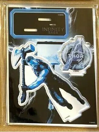 Акриловый стенд. MARVEL Infinity Saga Happy Kuji Acrylic Stand Thor by Marvel