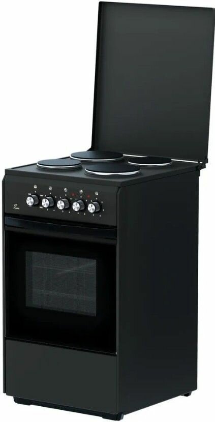Плита электрическая Flama L FE 14010 А, темно-серый
