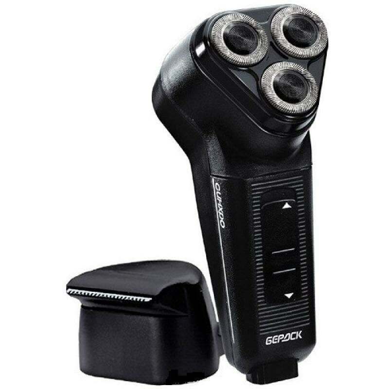 Бритва для мужчин электрическая Бердск 3232, роторная, черный