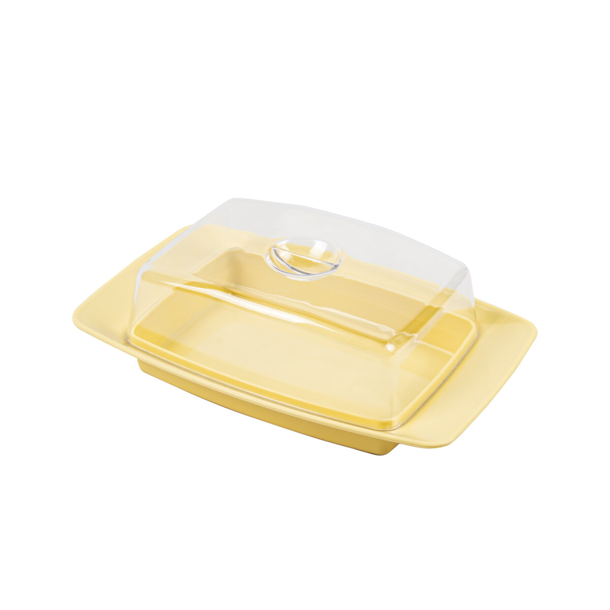 Масленка пласт. "смак" с прозрачной крышкой "Альтернатива"