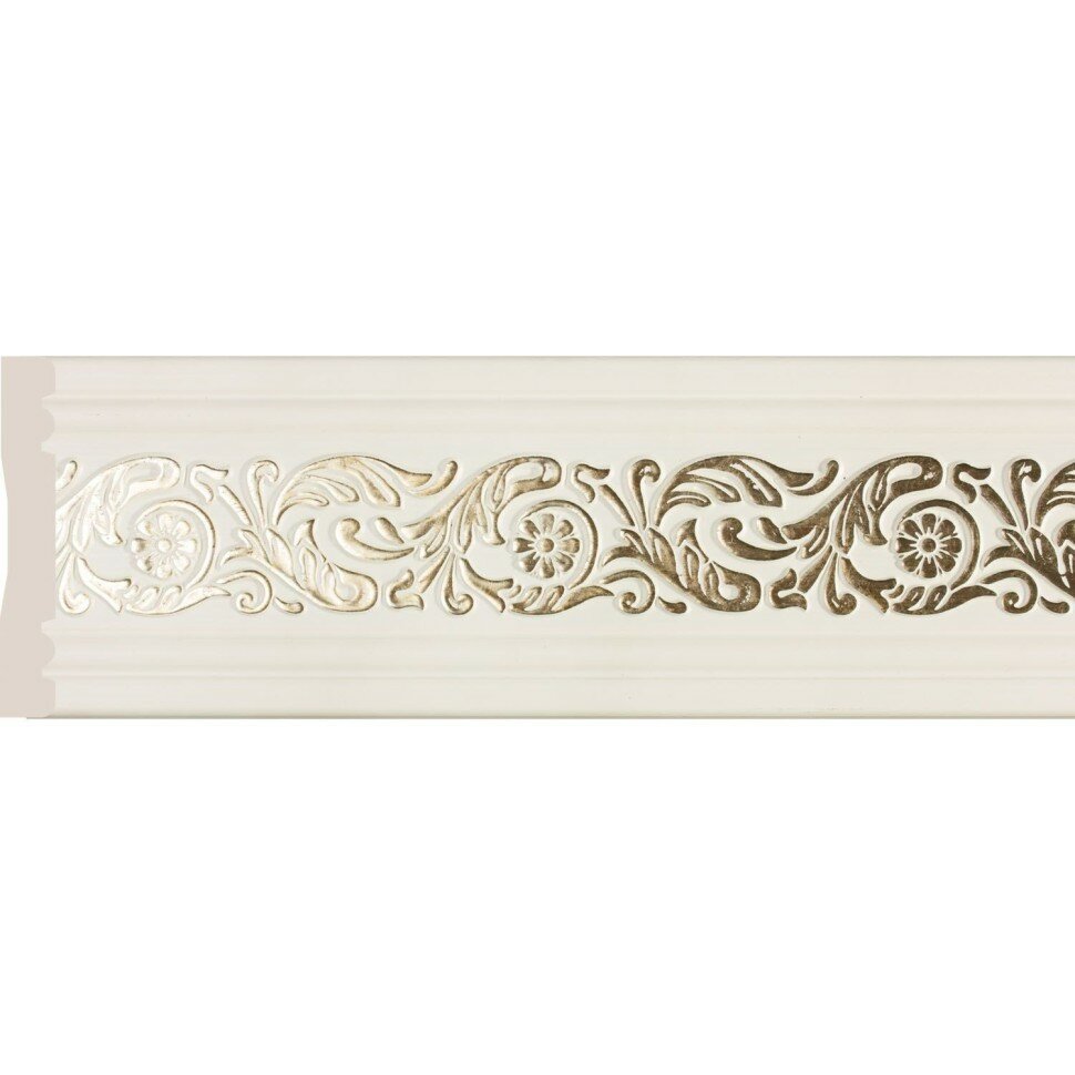 Багет Cosca Бордюр 100 Слоновая Кость, W100(2)/W25 / Коска.