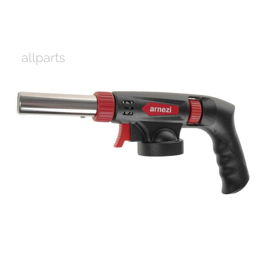 ARNEZI R7006305 Газовая горелка-насадка с пьезоподжигом на цанговый баллон с ручкой ARNEZI R7006305