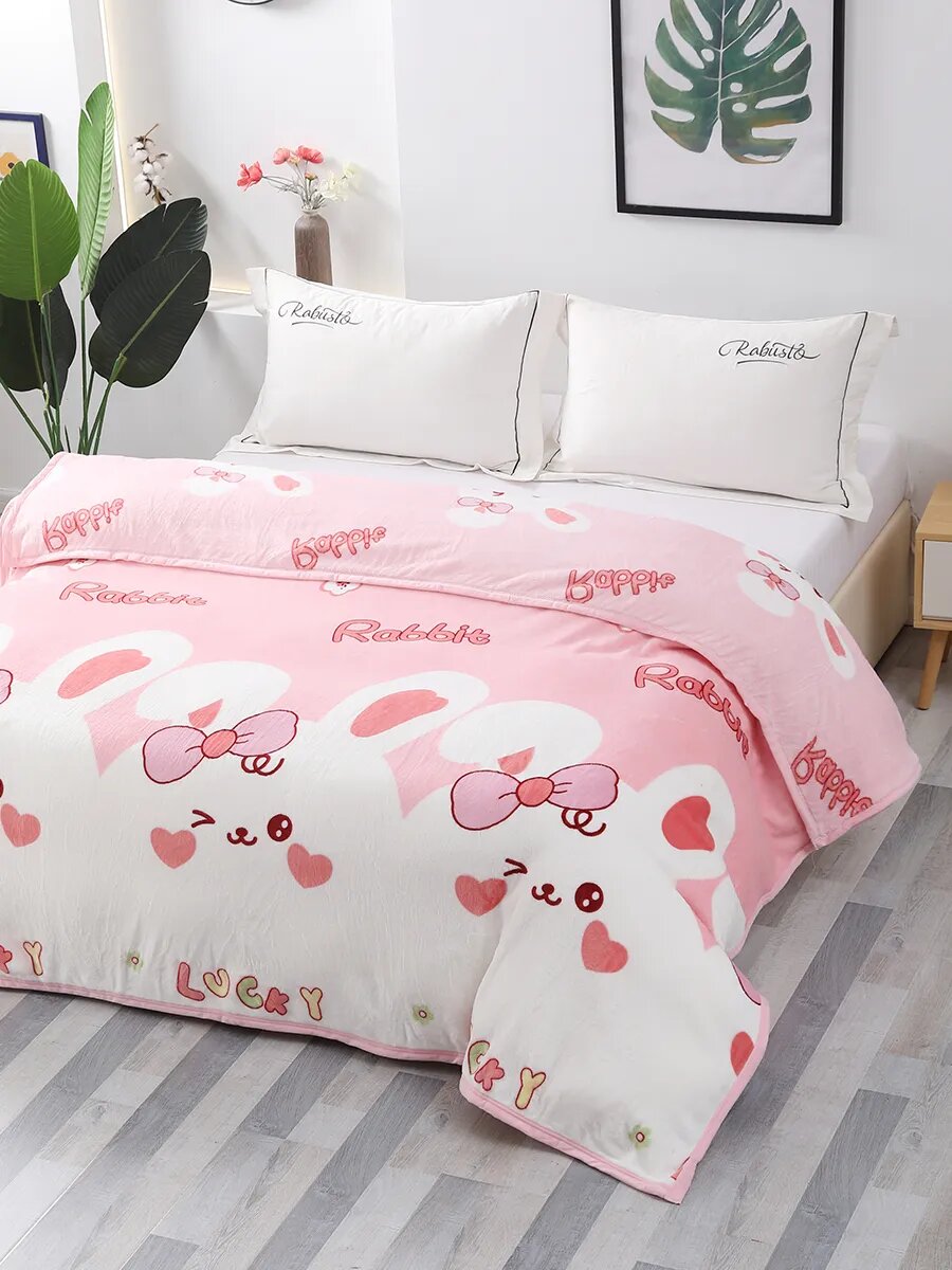 Плед 150х200 пушистый на кровать Lindo