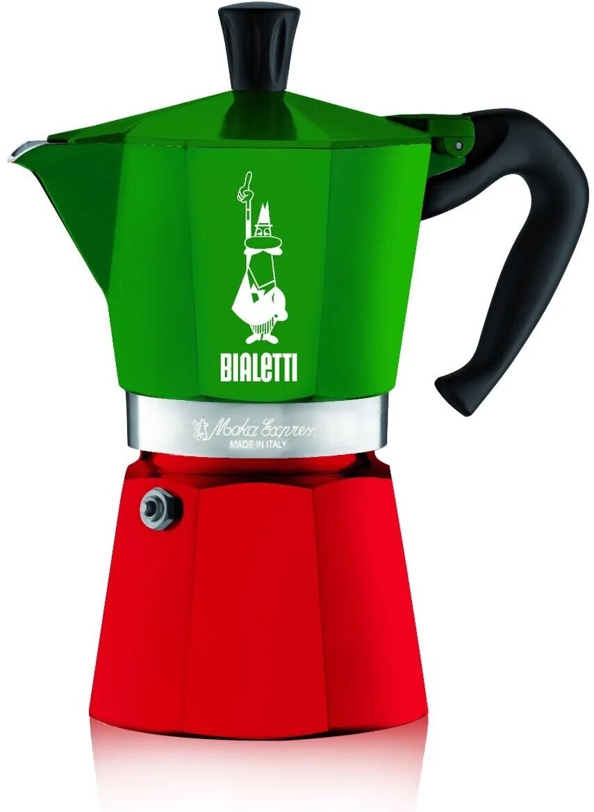 Гейзерная кофеварка Bialetti "Tricolor", на 6 чашек 5323 (270 мл)