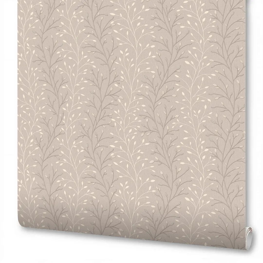 Обои флизелиновые Wallsecret Bloom пудровые 1.06 м 8922-24