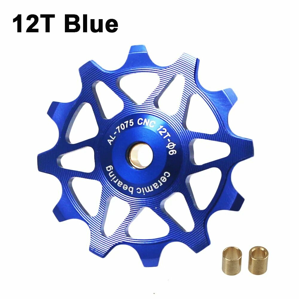 Направляющее колесо заднего переключателя 12T Blue