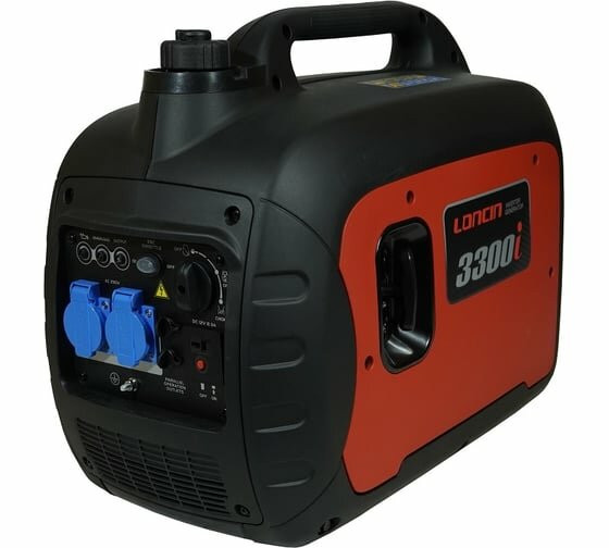Генератор Loncin LC3300i, 2750Вт, низкая шумность, вес 36 кг