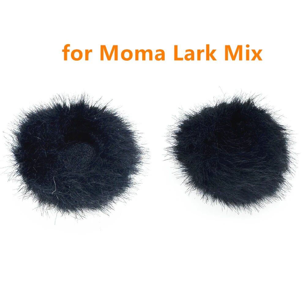 Пушистый ветрозащитный экран Black для Moma Lark Mix