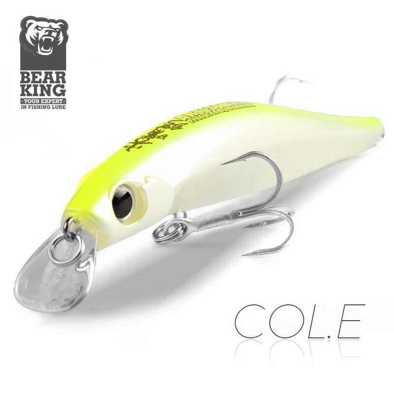 BEARKING Воблер для рыбалки 10.5см 16г 80 мм, E