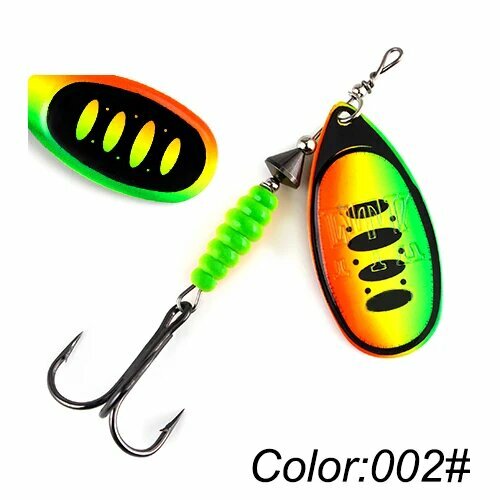 FTK Willow Spinner Bait блесна медная 8.4g, 002