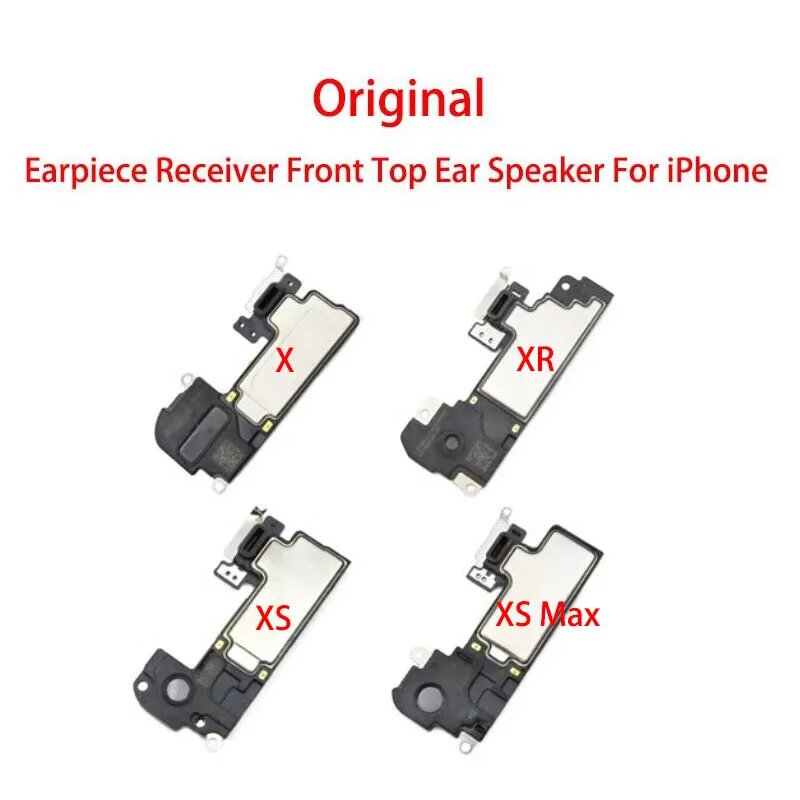 Оригинальный передний верхний наушник для iPhone X Xr Xs Max, динамик, наушники, For iPhone XS