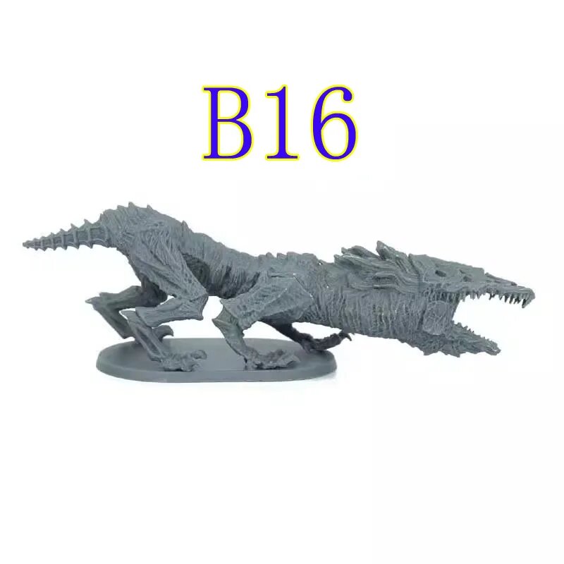Фигурки Bloodborne COKANO Yarnham Vicar Amelia Cleric Beast Father Gascoigne Серый, Chaos Dragon
