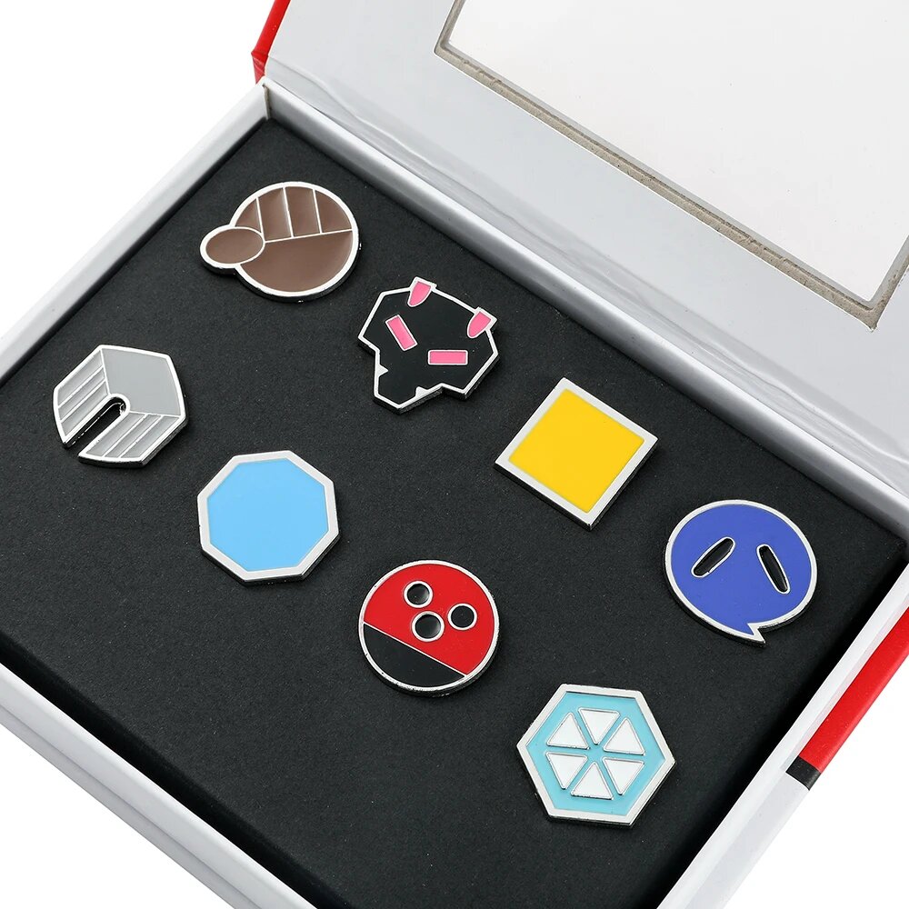 Набор брошей Pokemon Bandai, 8 шт, Brooch-5