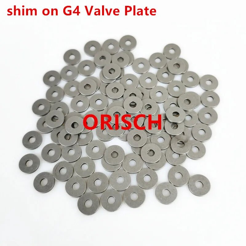 50 шт, прокладка на клапане G4, толщина 295040-9440, 1,13 мм-1,20 мм для инжектора 23670-0E010 23670-0E020, двигатель 1GD 2GD thickness 1.13mm