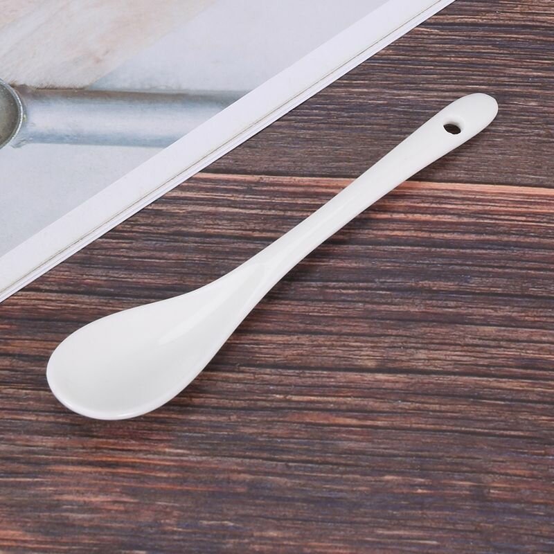 Набор из 5 керамических чайных ложек, ложек для варенья, меда