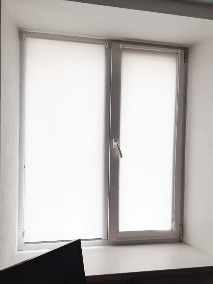 Рулонные Шторы 50 см Белые 50 х 140 см На окна — купить в интернет ...