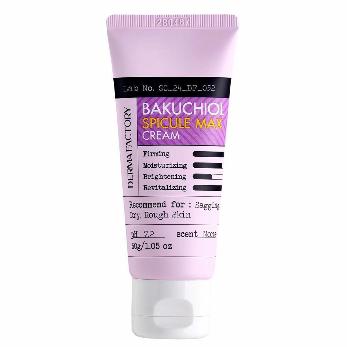 Крем антивозрастной с 1% бакучиола и микроиглами Derma Factory Spicule MAX Cream 30 мл.