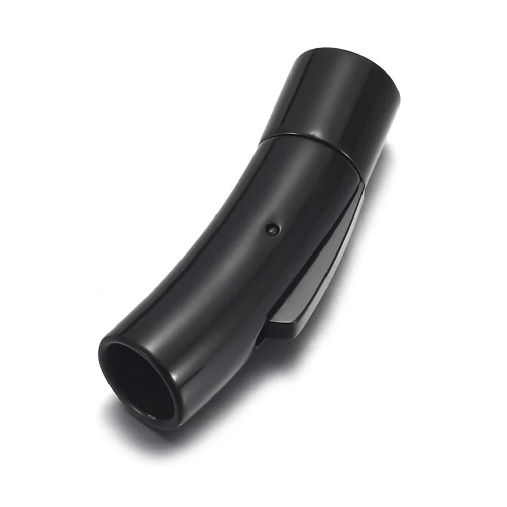 Байонетные застежки из нержавеющей стали EMBLAASK Черный, Inside Dia. 8mm, Shiny Black