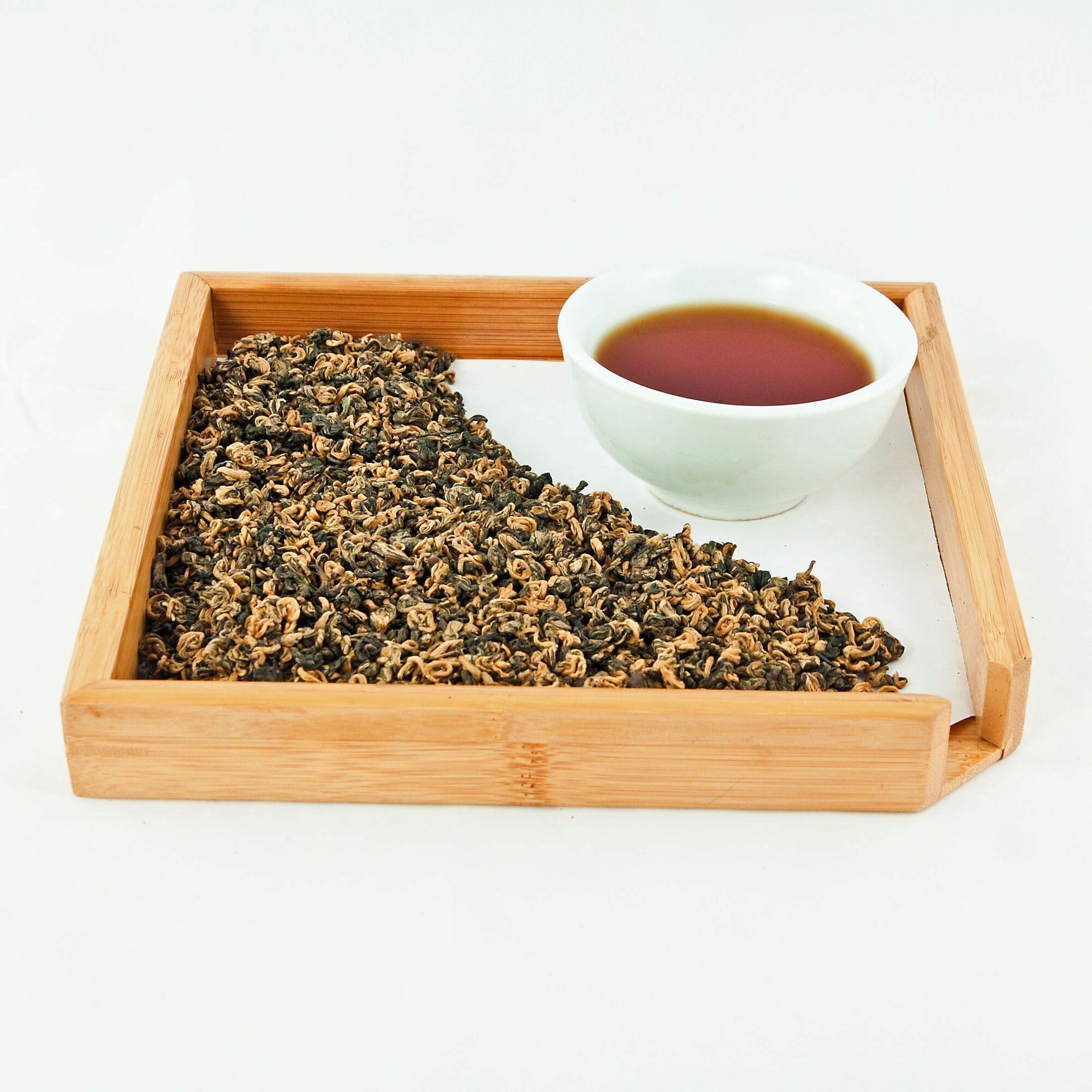 Чай китайский черный (красный) скрученный "Красная улитка" байховый крупнолистовой 500 г "Чайгород"