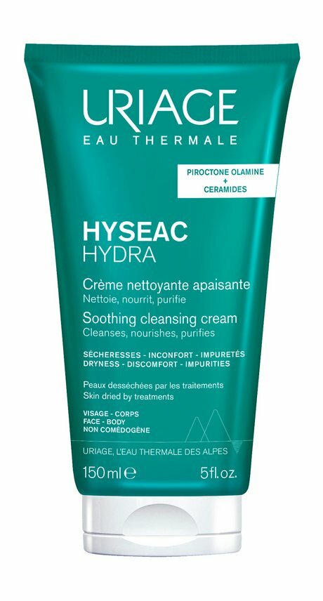 Uriage Hyseac Soothing Cleansing Cream Очищающий крем для кожи лица, склонной к высыпаниям с церамидами 150мл