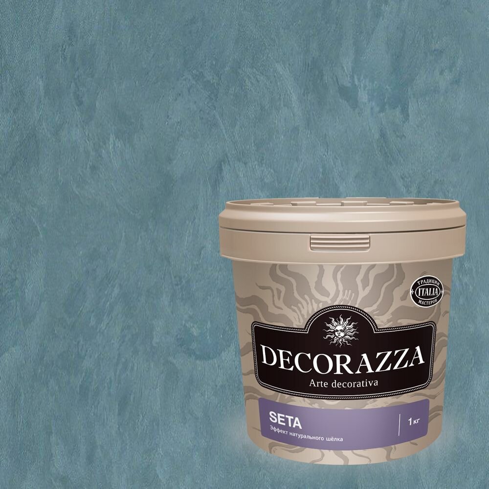 Декоративная штукатурка с эффектом натурального шелка Decorazza Seta (1кг) ST 11-145