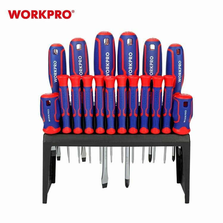 Набор отверток WORKPRO 18 шт. с подставкой, WP200506