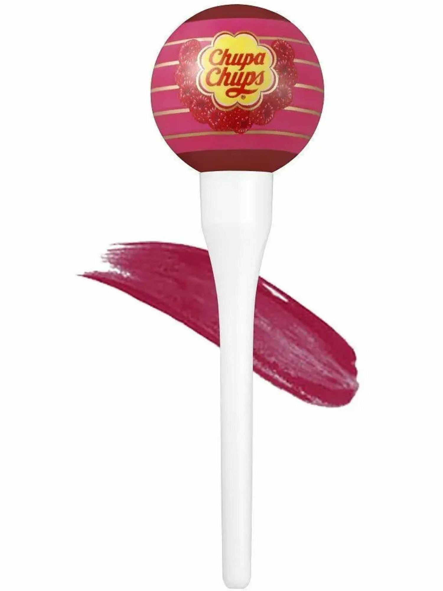 CHUPA CHUPS Жидкая помада-тинт для губ Lip Locker (Raspberry)