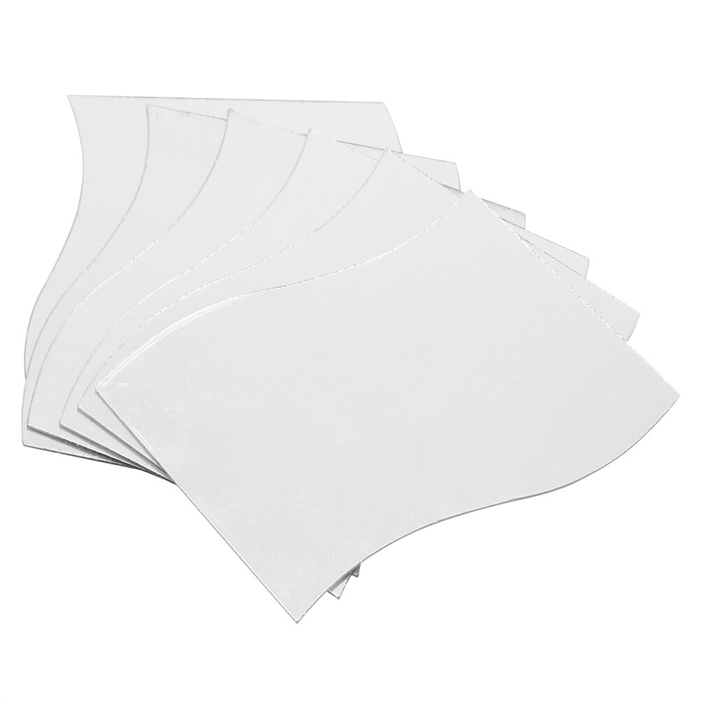 6шт/сет домашний декор для ванной комнаты, наклейка на стеновую зеркало с волнами, бесплатная комбинация, легкая кожура и палочка, декоративное стеновое искусство для гостиной, спальни и кухни