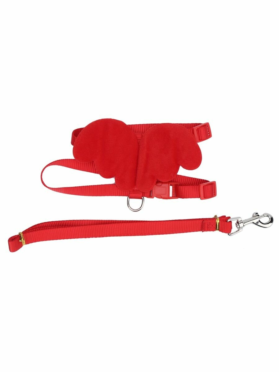 Шлейка для домашних животных, утки, гуся, курицы, регулируемый нагрудный ремень, тяговая веревка, поводок для прогулок на улице для маленьких птиц