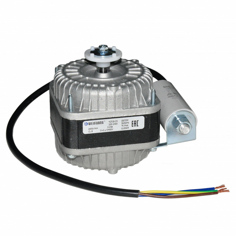 Микродвигатель обдува YCF18-25W с конденсатором YCF18-25W