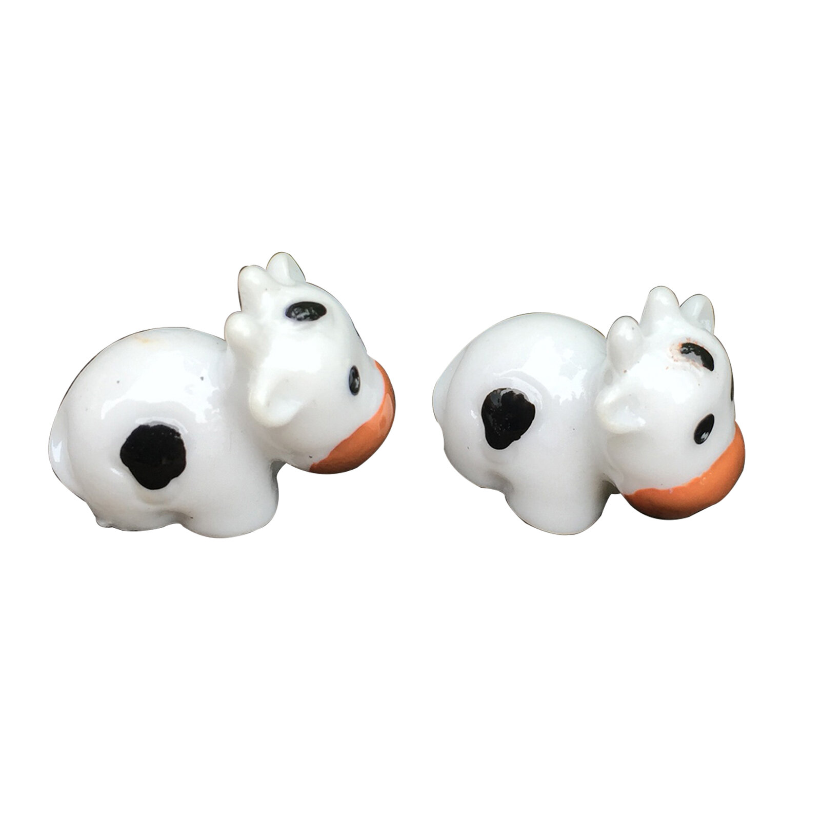 Шт. милые фигурки животных коровы DIY миниатюрный бонсай фея садовый орнамент декор