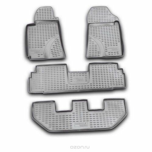 Коврики в салон автомобиля Novline-Autofamily для Toyota Corolla Verso, 03/2004 -10/2009, 4 шт Autofamily NLC4813210k