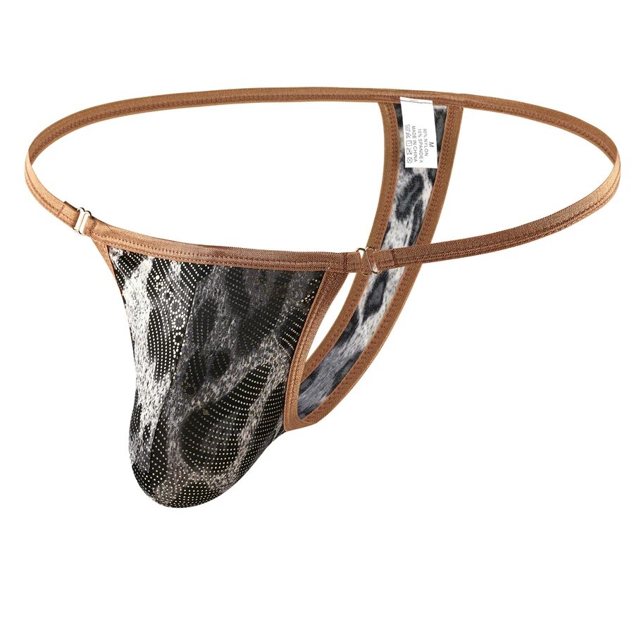 Мужские трусики, нижнее белье, кружевные трусы с Т-образной спинкой, дышащие стринги, мужские трусы-стринги K38