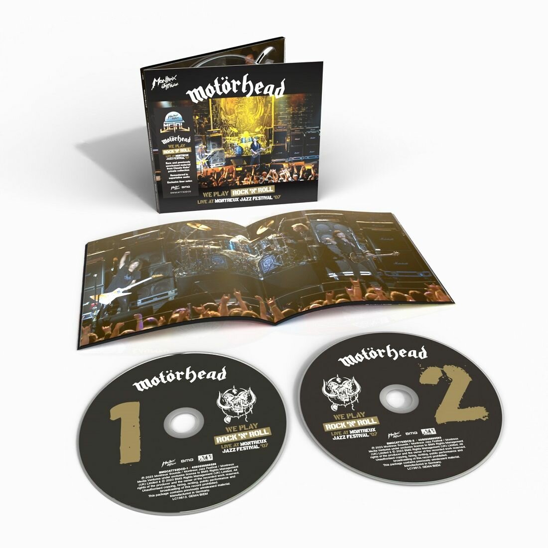 Motorhead. We Play Rock 'N' Roll (Live At Montreux Jazz Festival '07) (2CD Digisleeve)