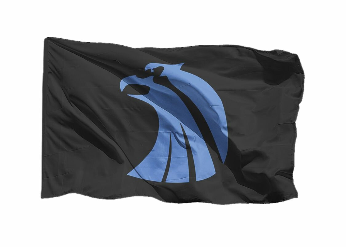 Флаг группировки наемников, 70х105 см на шёлке для ручного древка