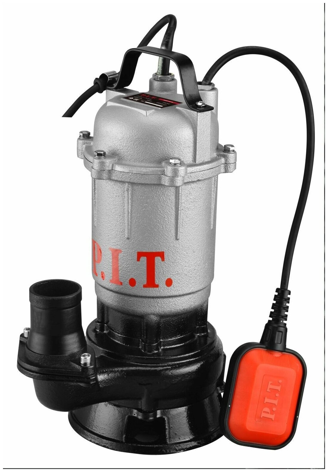 P.I.T. Насос фекальный P. I. T. PSW1100-W2, 1100Вт, с ножом, чугунный, 250 л/мин