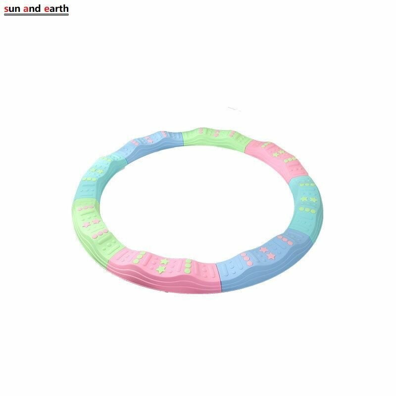 Волнистая тактильная дорожка голубая GCsport (8 элементов)