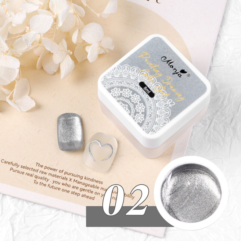 Одноразовый лак для ногтей телесного цвета, сделанный своими руками, деликатный клей для фототерапии ногтей 24 цвета