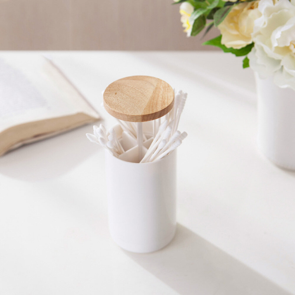 Пресс-держатель для зубочисток, коробка-диспенсер, органайзер, контейнер для ватных палочек для дома, кухни, отеля