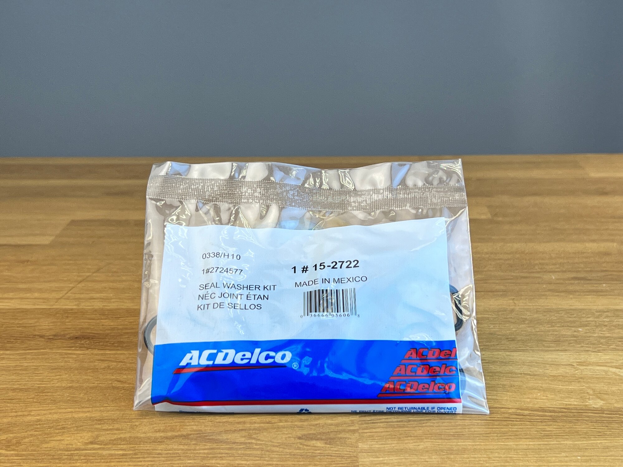 Комплект прокладок теплообменника ACDelco 2724577, для Chevrolet Cruze/Orlando/Sonic/Trax/Croma/Astra/Zafira