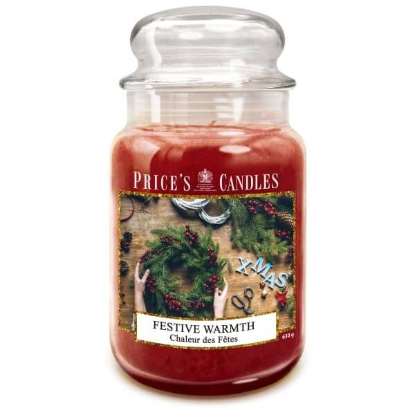 PRICE'S CANDLES Арома-свеча "Festive Warmth" 630g