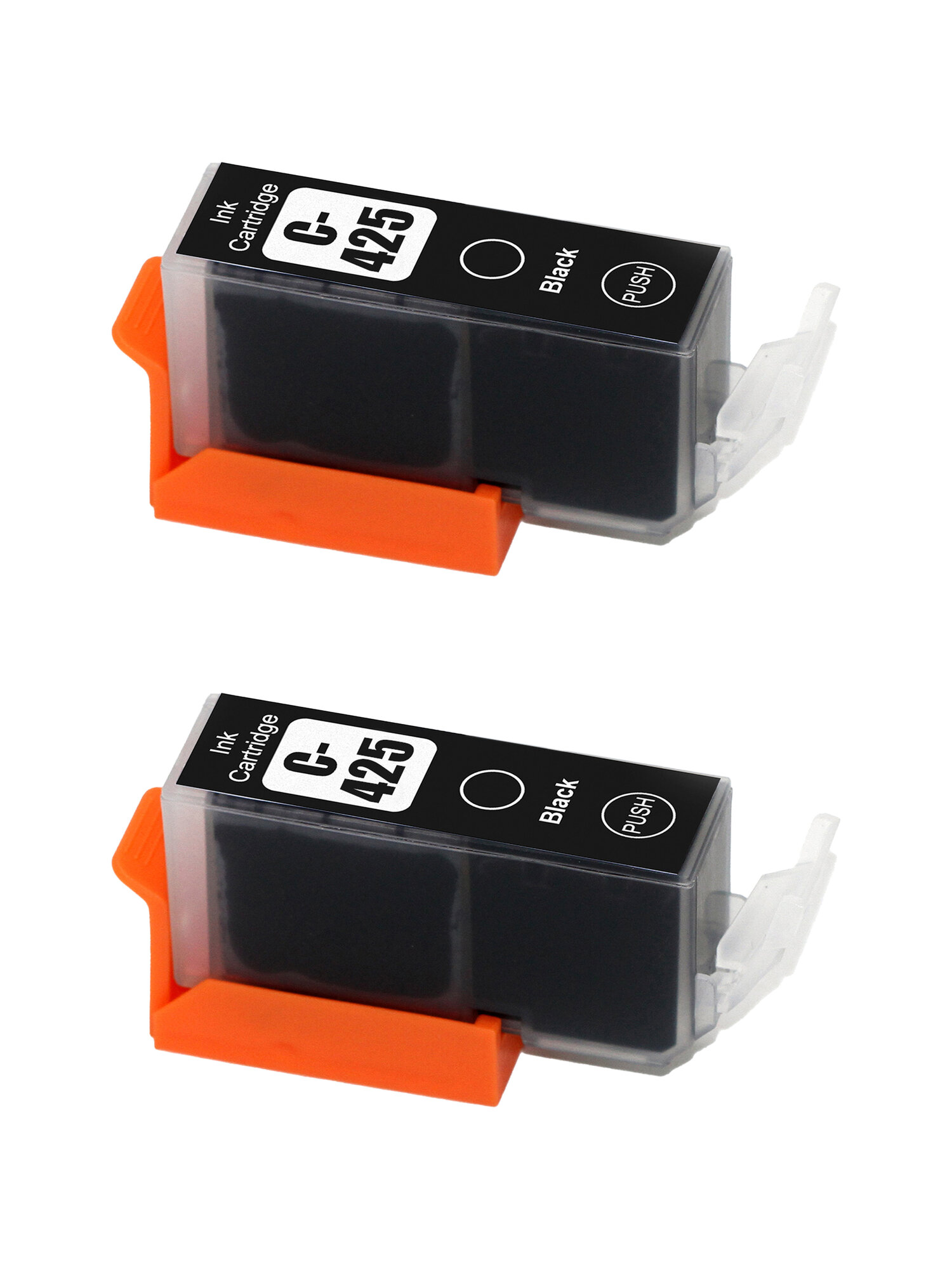 Комплект 2 шт. струйных картриджей NV Print PGI-425PGBk Black для Canon Pixma iP4840, MG5140, MG6140, MG8140