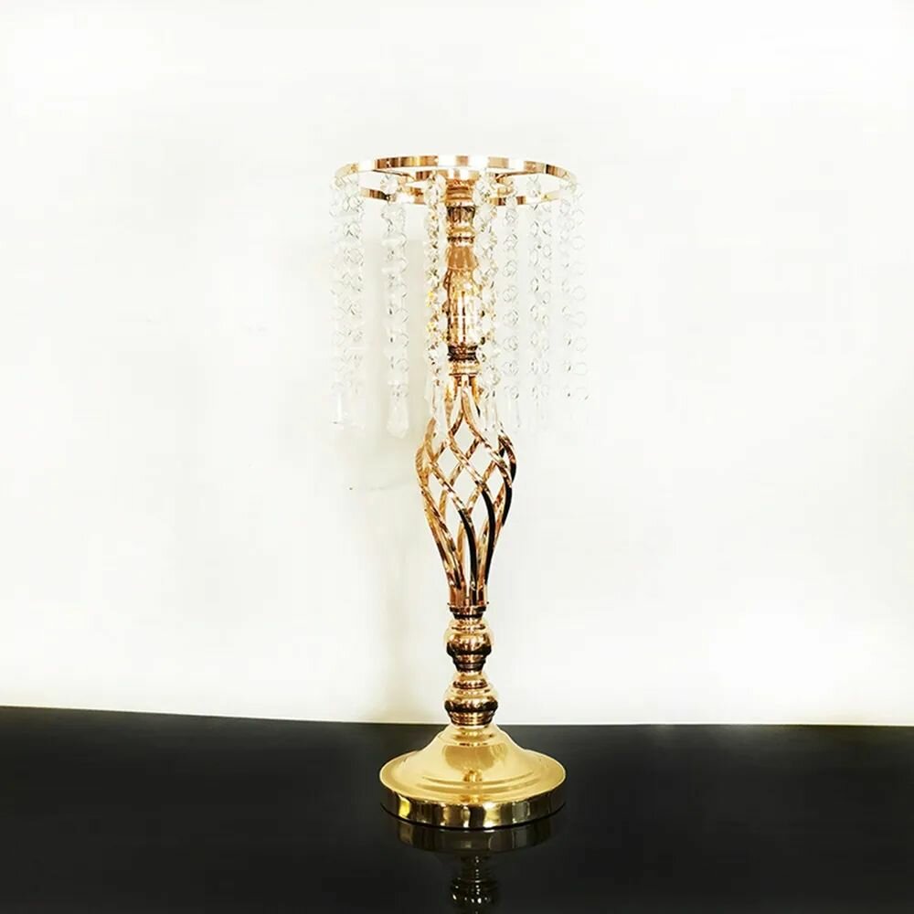 Хрустальные бусины с кисточками, подсвечник, ваза для цветов, орнамент, домашний декор 45cm