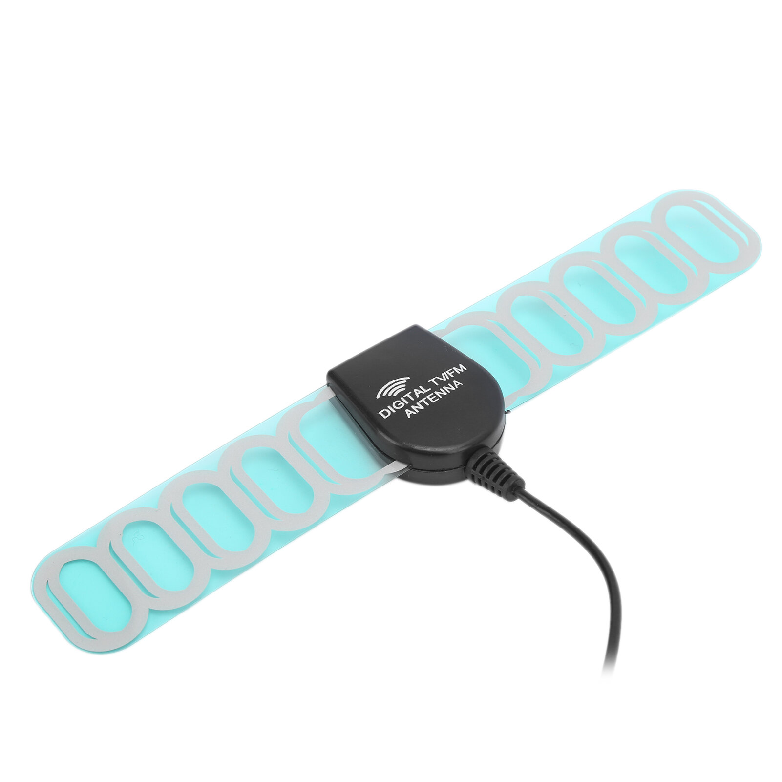 Антенна для телевизора 74.8 дюйма Универсальная автомобильная антенна для FM-радио Прием сигнала Усилитель Питание DC 10.5‑16V