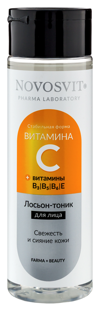 Novosvit лосьон-тоник для лица с витамином с 200 мл
