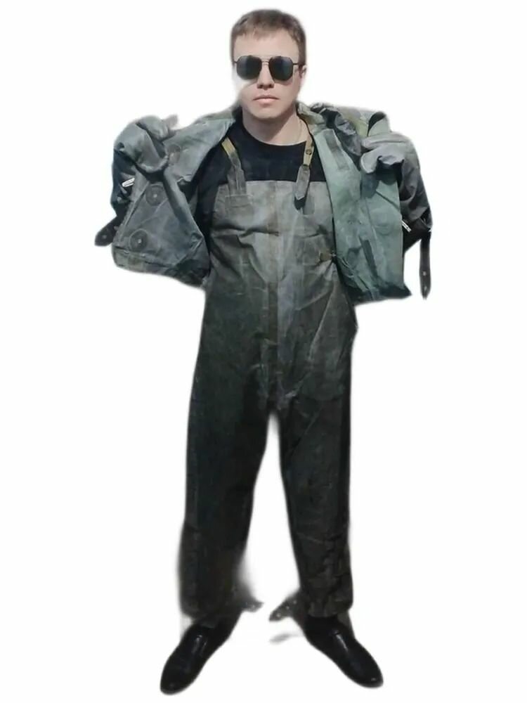 Костюм резиновый, аналог Л1 без бахил, СССР, куртка + брюки, 1 размер.