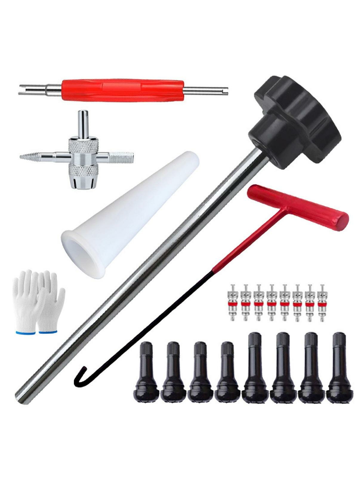 Комплексное решение для ремонта шин, инструмент для штока клапанов, необходимый инструмент для ремонта шин