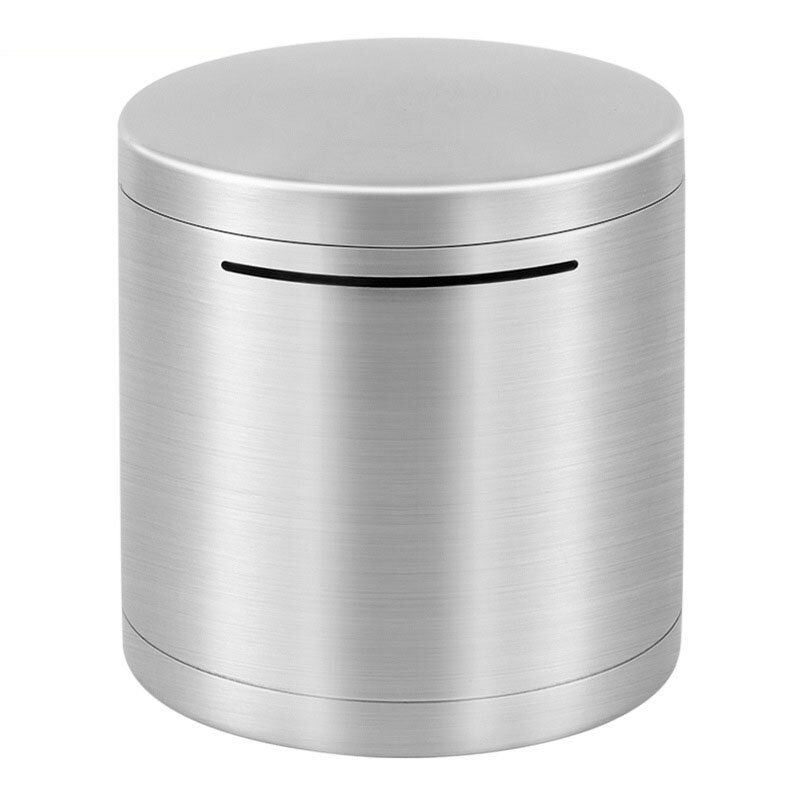 Домашняя копилка из нержавеющей стали – круглая копилка без возможности снятия денег, прочная, с модным дизайном, идеальный креативный подарок для всех возрастов