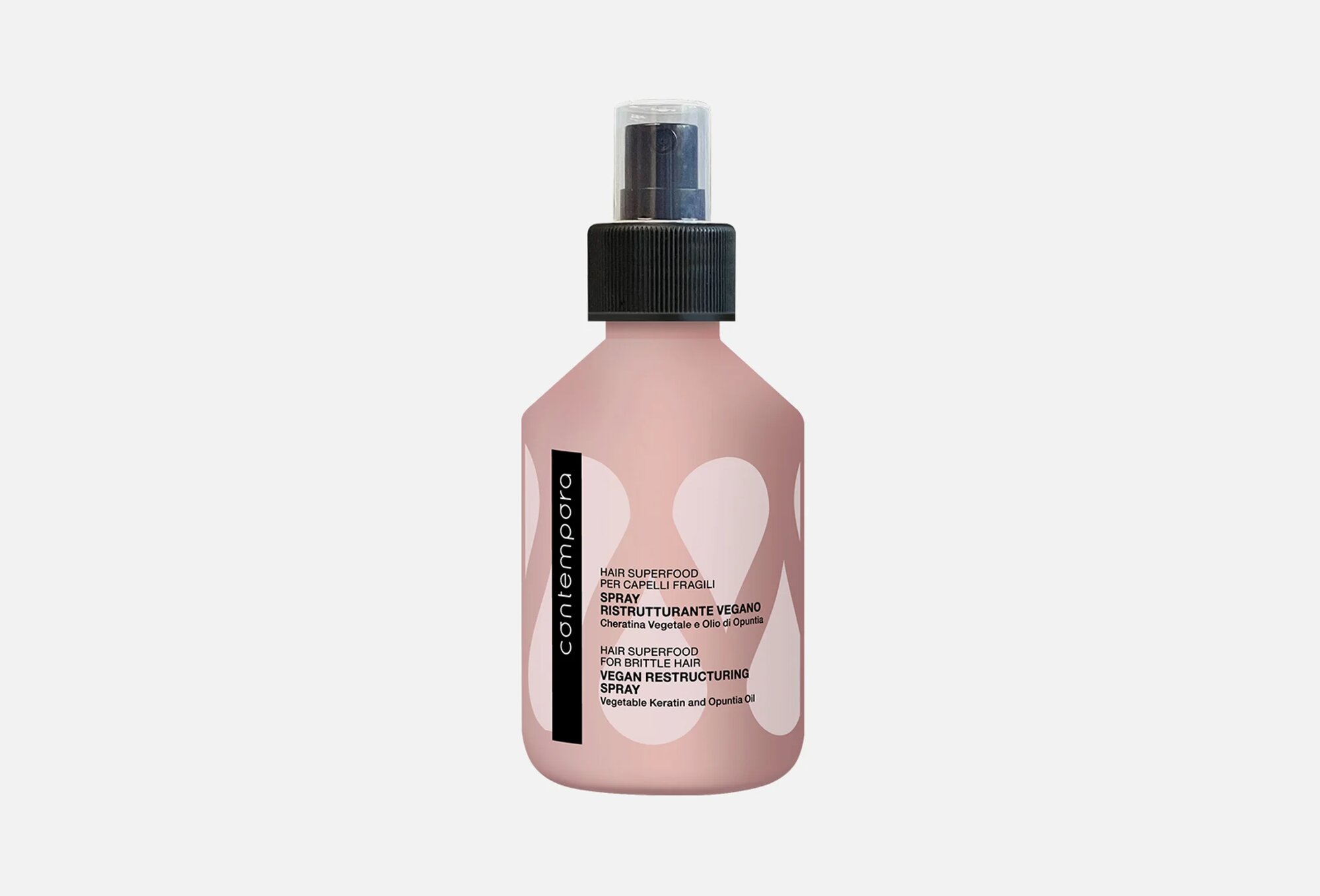 Спрей восстанавливающий BAREX Contempora , для волос с растительным кератином и маслом опунции 200 мл -